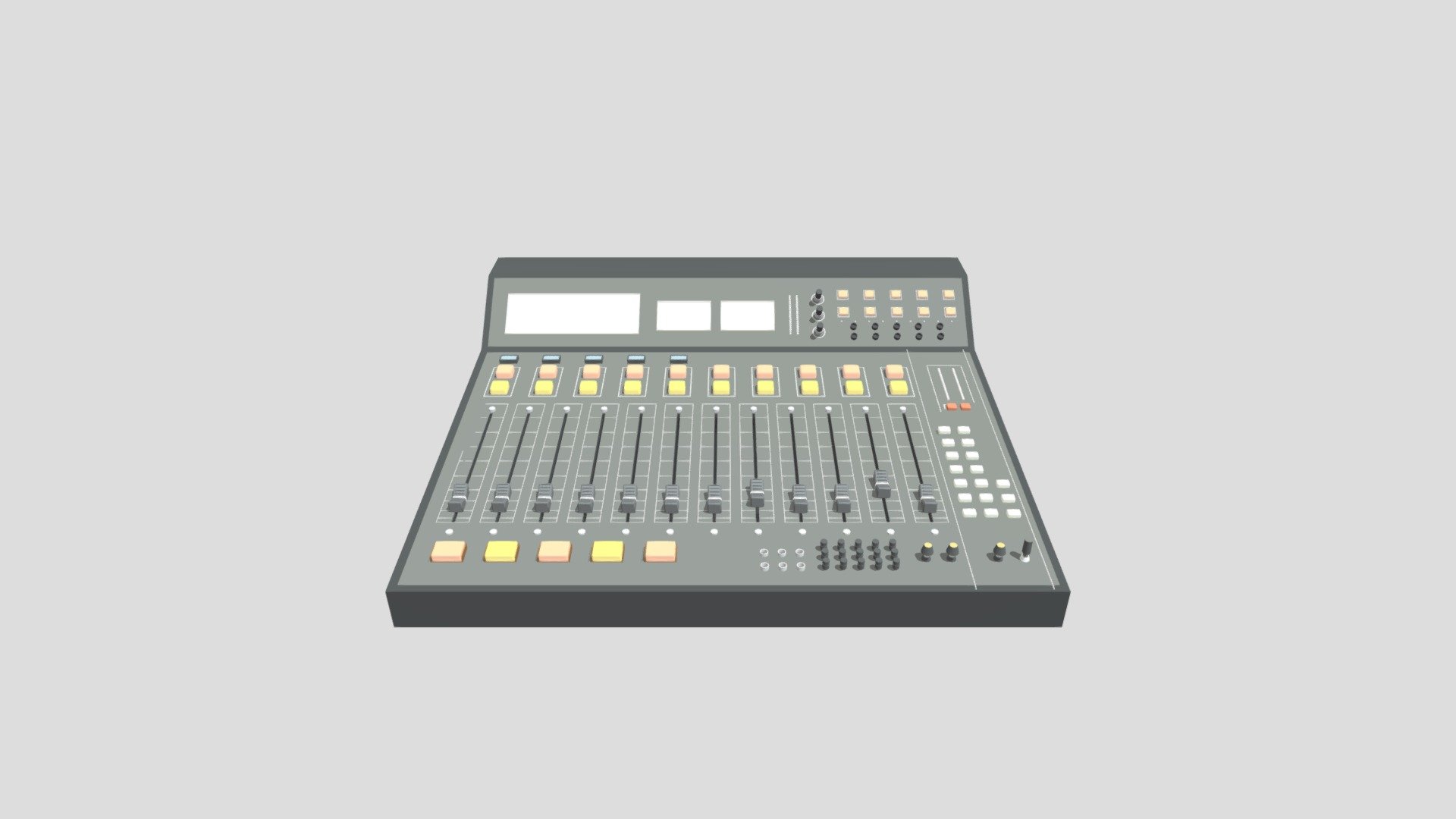 Sound Mixer - 3D model by irissun3511 [3cf6048] - Sketchfab