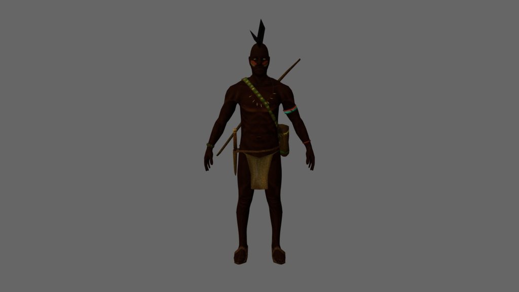 Indian - 3D model by cgd (@thegreenman) [3cf68f2] - Sketchfab