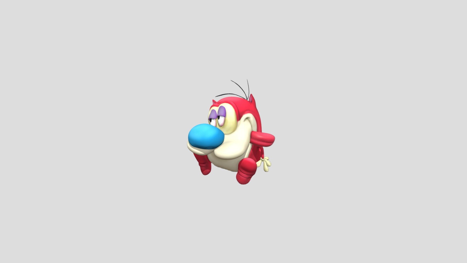 Stimpy - Download Free 3D model by AlonGruss [3cf7edb] - Sketchfab