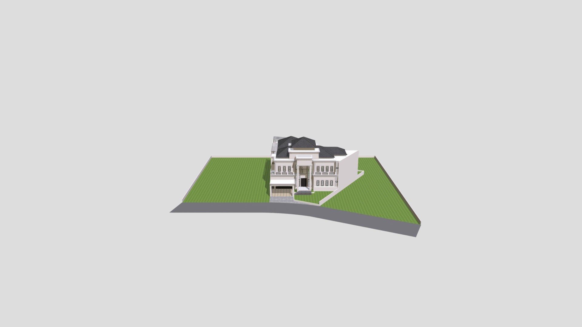HOUSE VIRGINIA - 3D model by HWdrawing [3cf82c8] - Sketchfab
