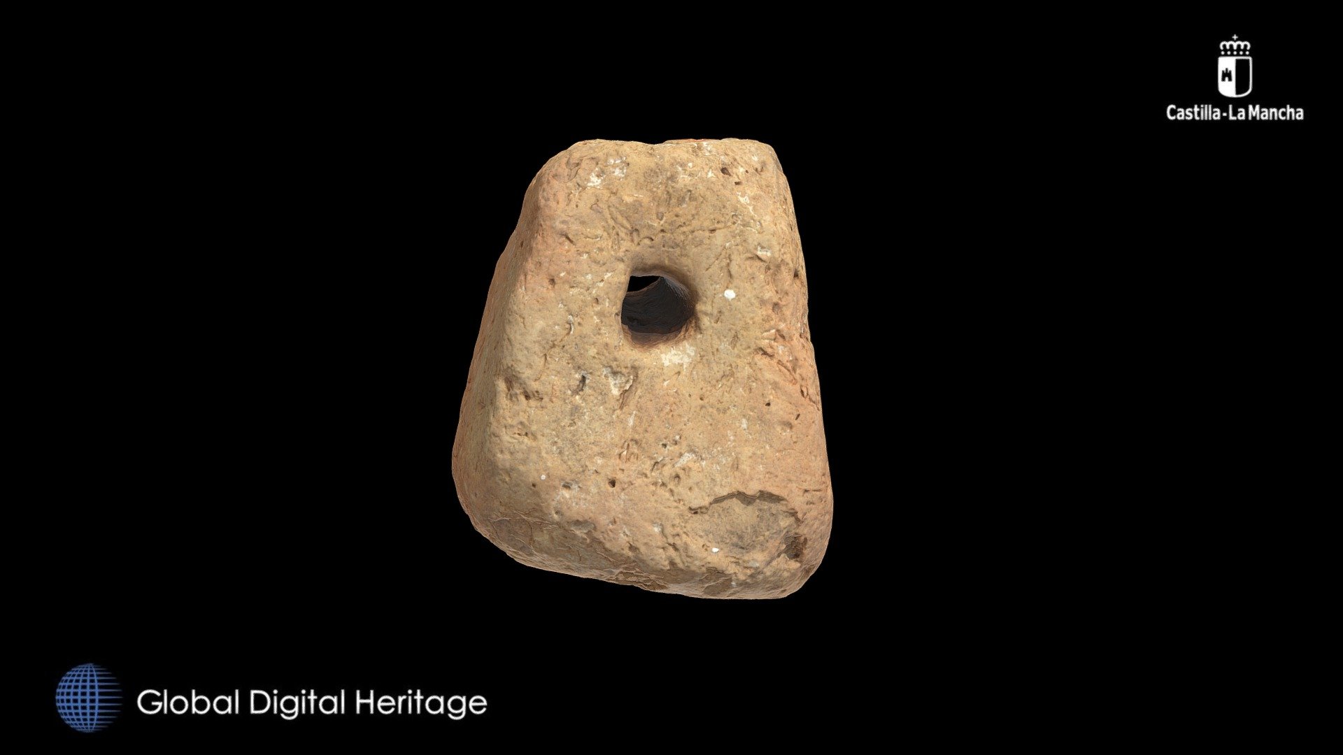 Ceramic loom weight, Cerro de las Cabezas - Download Free 3D model by Global Digital Heritage ...