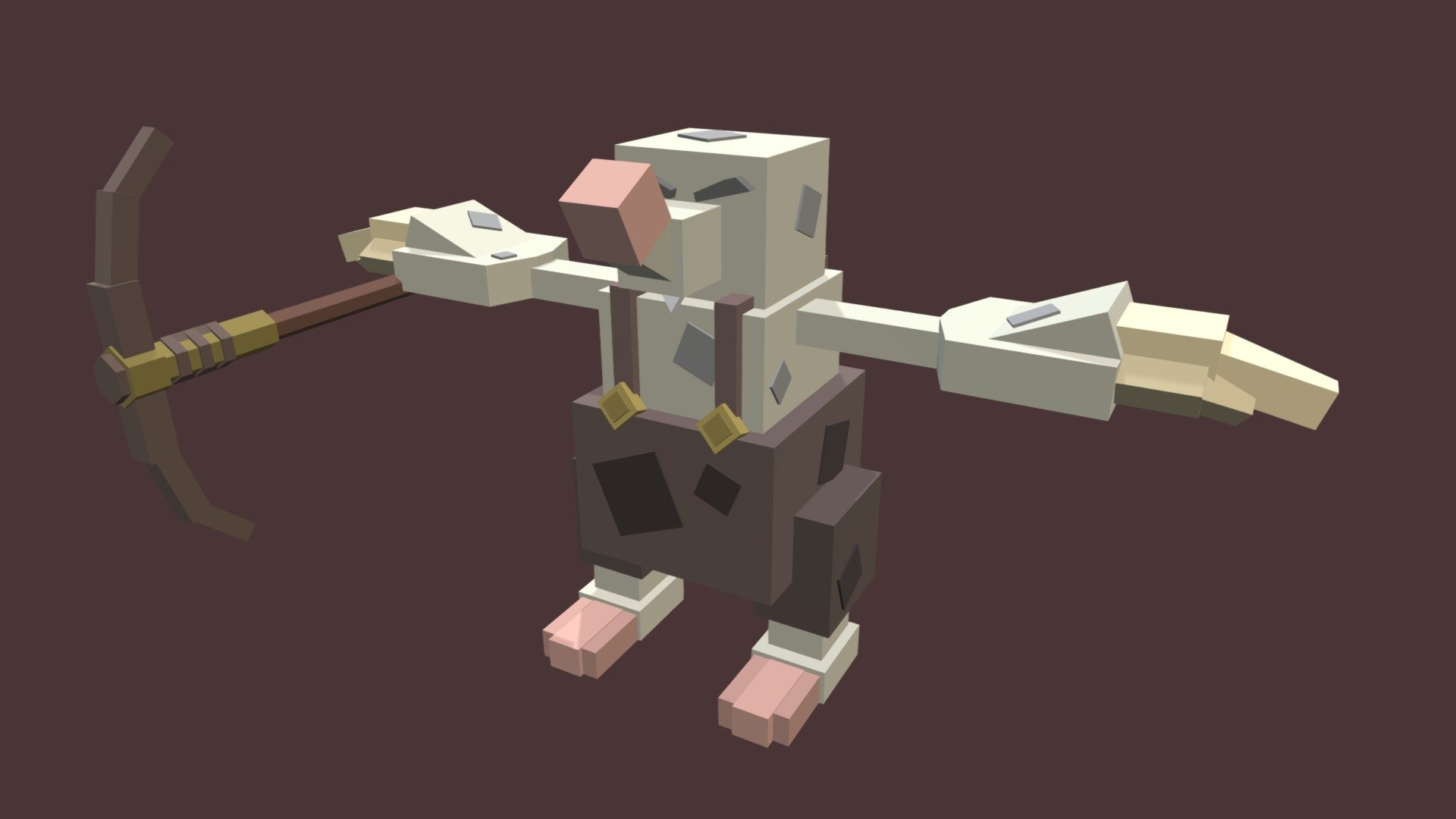 BFTTUE_Albino_Mole - 3D model by Epk918 [3cfd19a] - Sketchfab