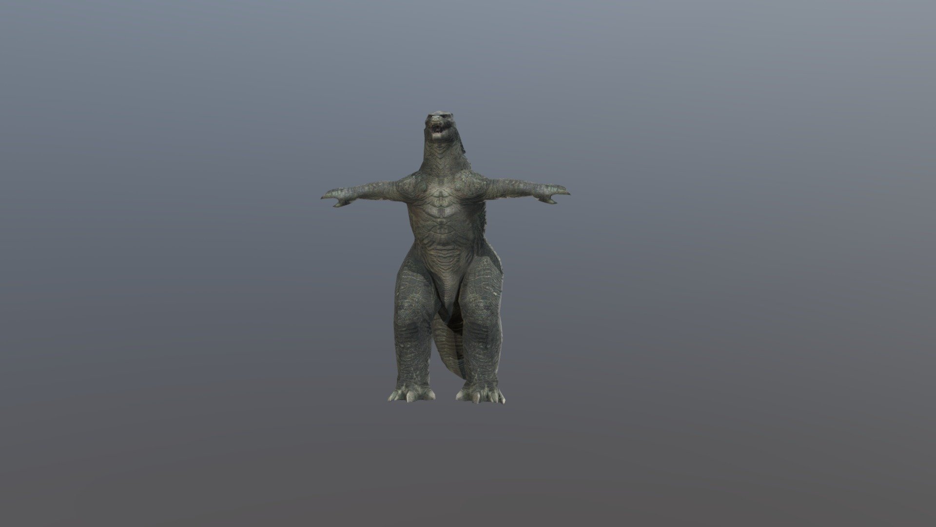 godzilla Running - Download Free 3D model by ann55010970637 [3cfd365 ...