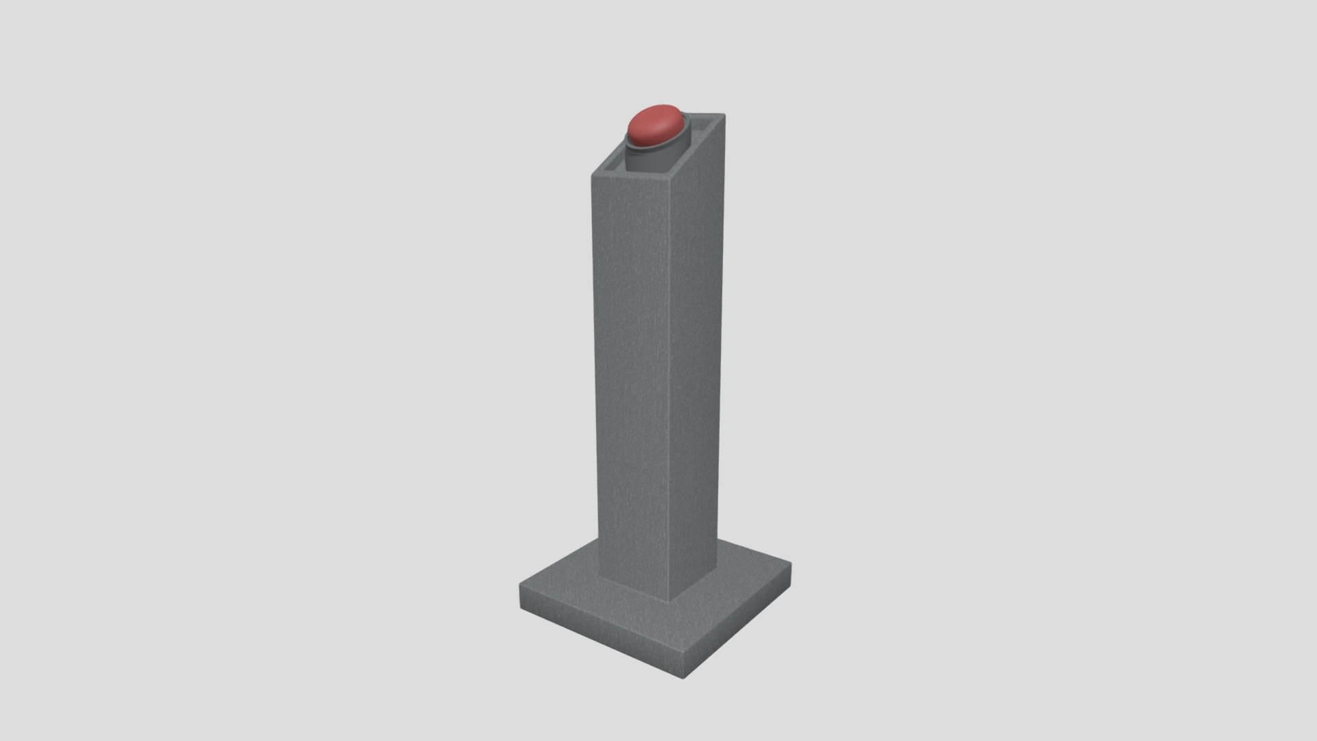 Pedestal Button - Buy Royalty Free 3D model by Ed+ (@EDplus) [3cfd379 ...