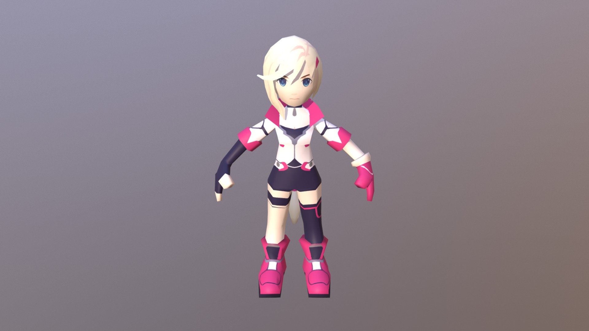 Character02 1000tris - 3D model by artrior [3d008c6] - Sketchfab