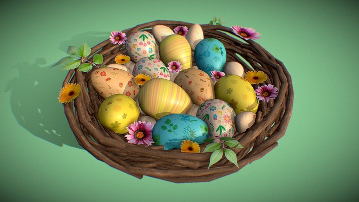 Easter 3D models - Sketchfab