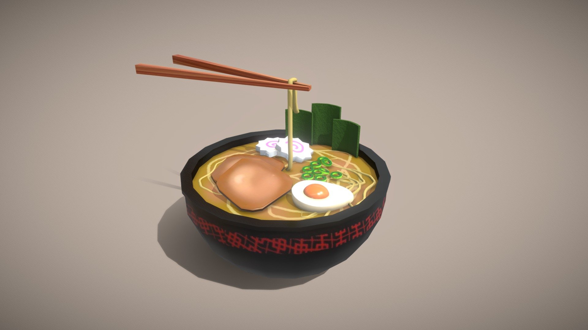 RAMEN BOWL - Download Free 3D model by Diego Clemente ...