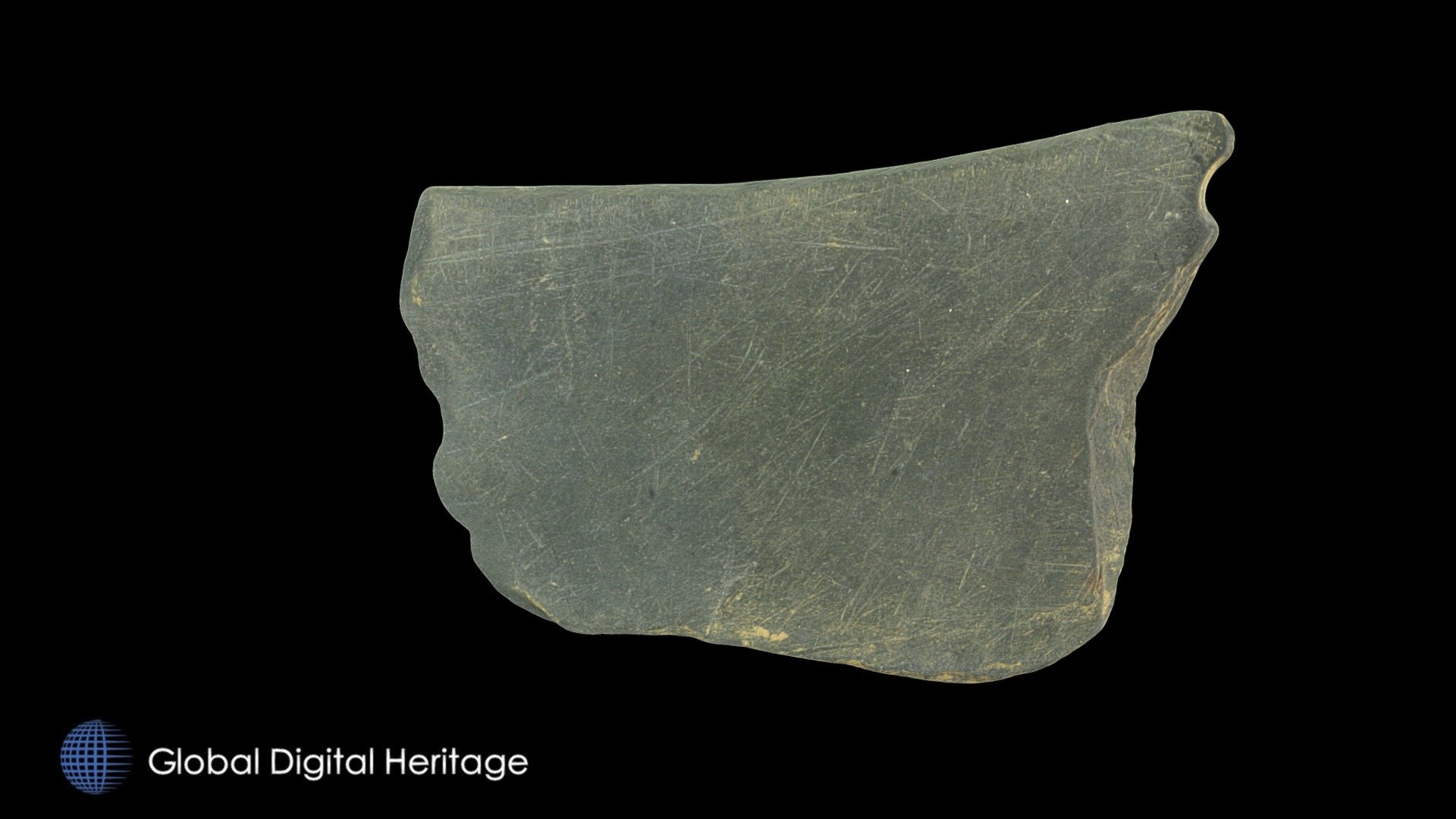 Polished Slate Ulu, XFP-078. Sanak Island, AK - Download Free 3D model ...