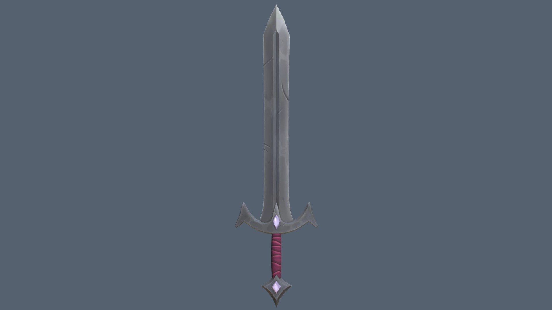 Stylized Sword - 3D model by Nictobrio [3d051a6] - Sketchfab