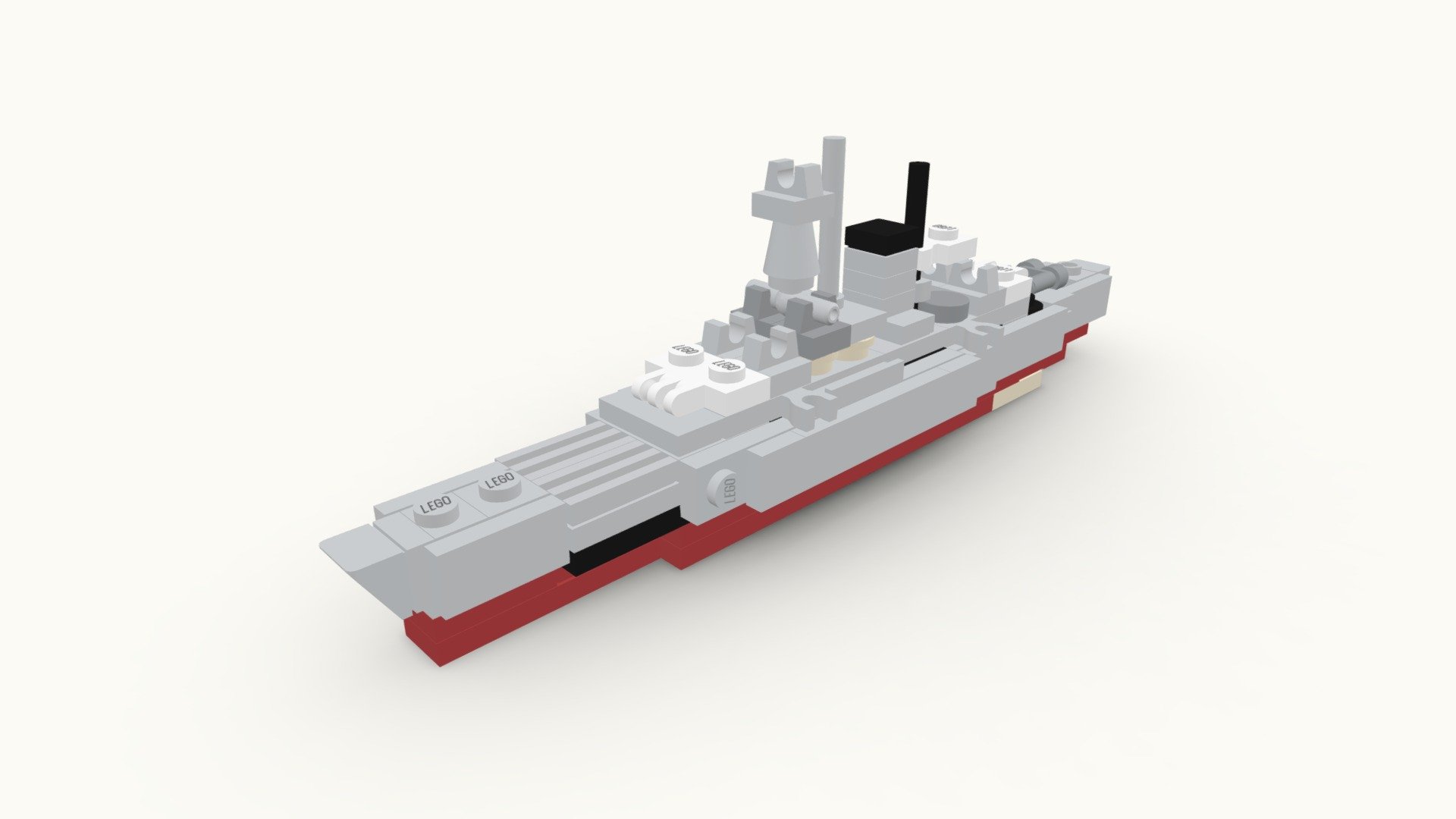 LEGO Admiral Graf Spee MOC [#105] - Download Free 3D model by The Bobby ...