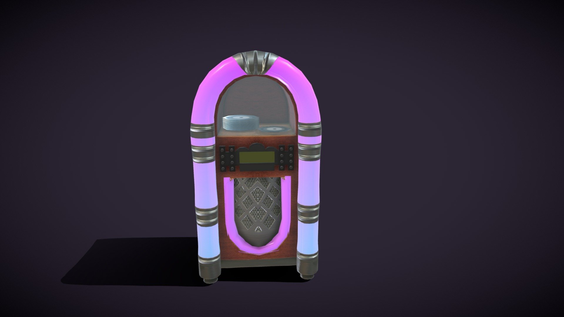 Juke Box - 3D model by gurimahou [3d059e7] - Sketchfab
