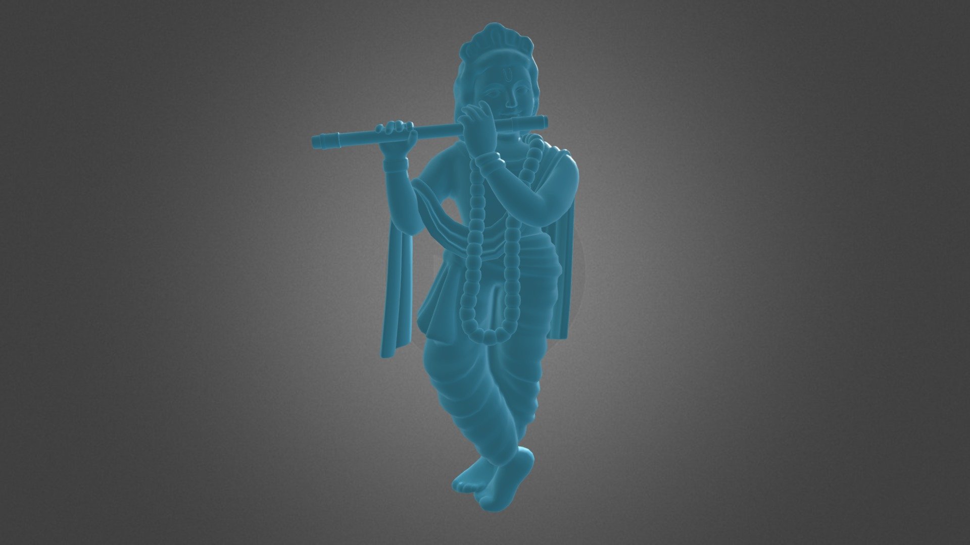 Lord Krishna model - Download Free 3D model by Aditya Graphical ...