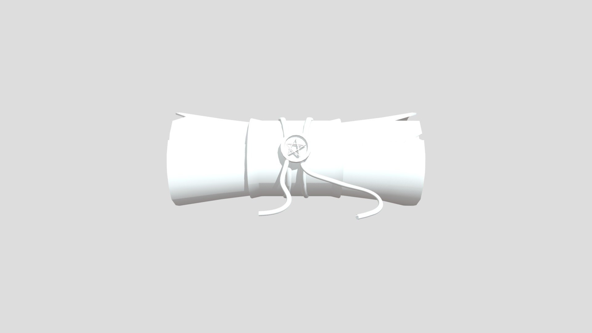 Scroll - 3D model by Sierra_Fitzpatrick [3d066e2] - Sketchfab