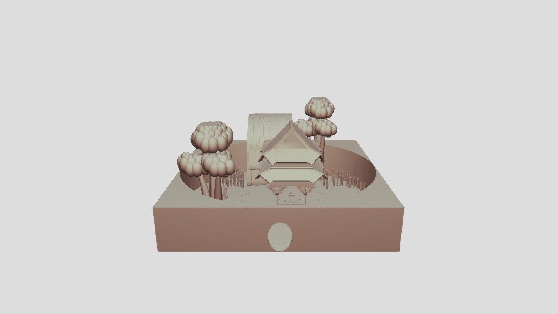 Copy of Dougong Template - 3D model by ramosk [3d072a4] - Sketchfab