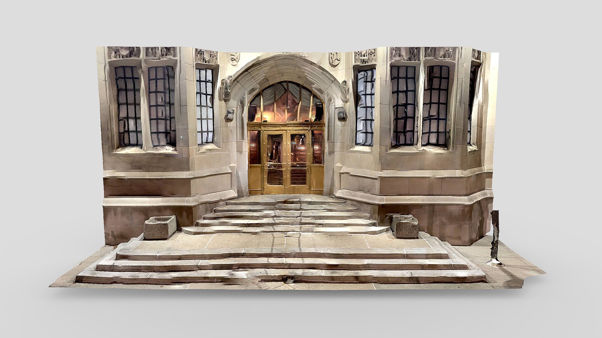Day 77: Masonic Temple Side Door - Download Free 3D model by alexdelker ...