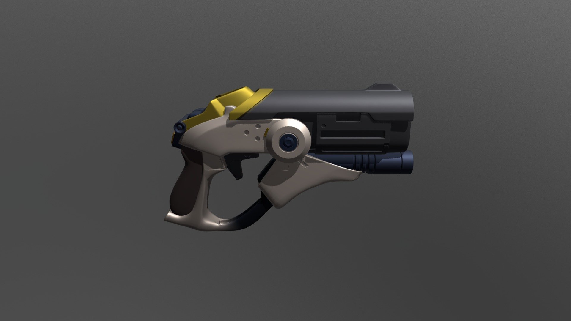 GUN - 3D model by arkensuper [3d07f38] - Sketchfab