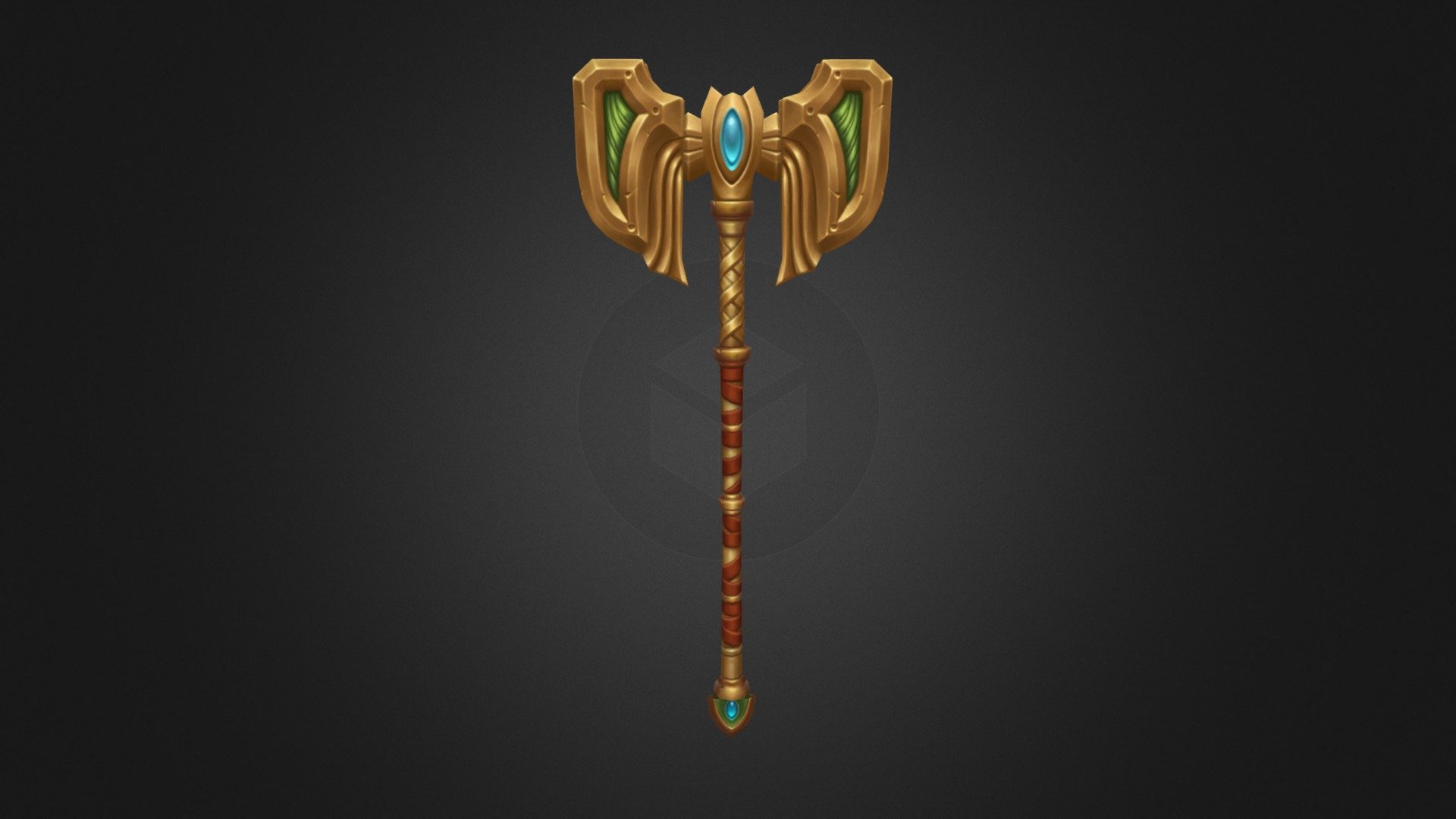 Elven_Hammer - 3D model by manastation [3d08cb4] - Sketchfab