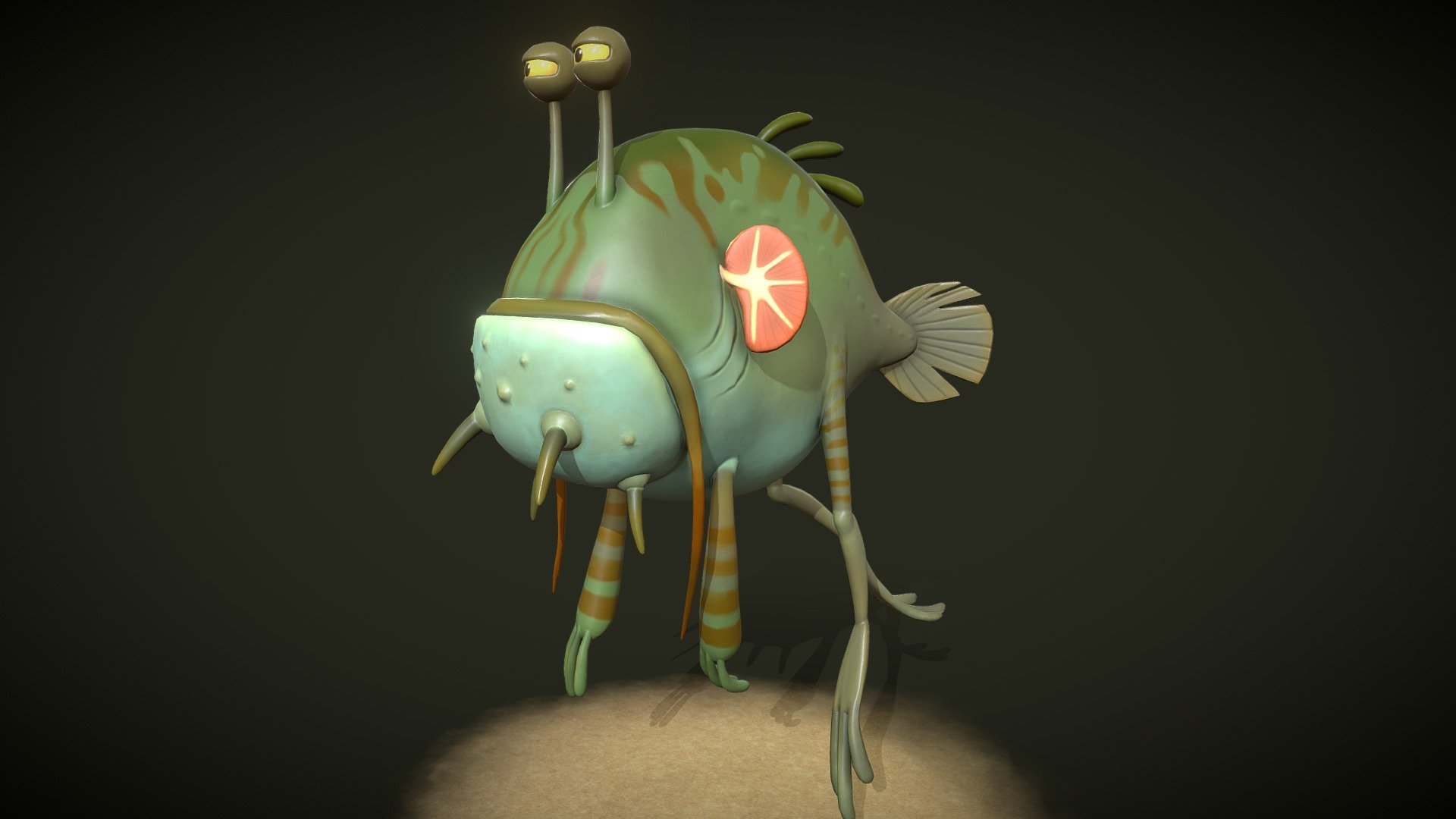 The Grumpiest Boi - 3D model by sunnyday (@asunnyday) [3d09f2f] - Sketchfab