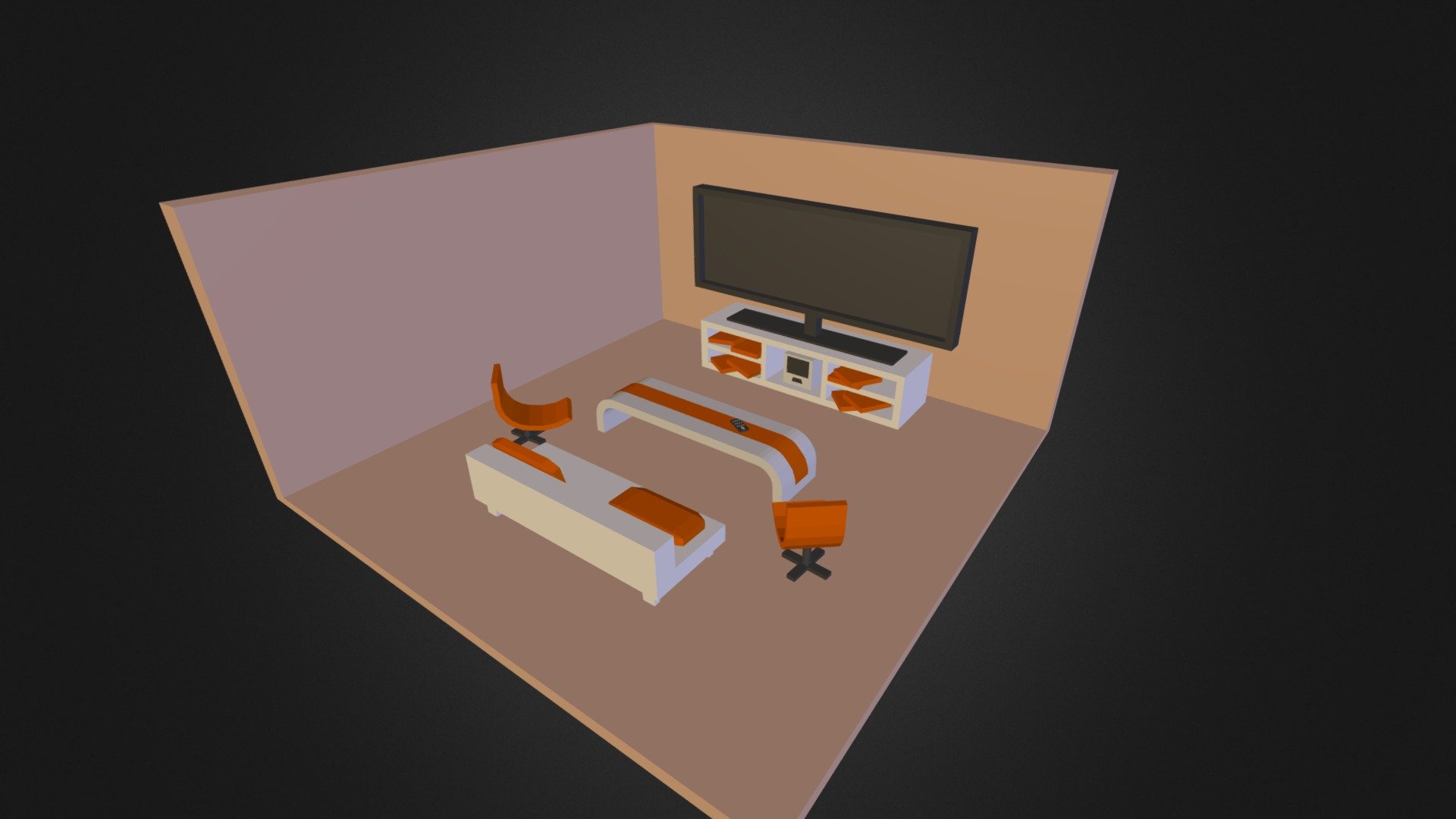 Family Room - 3D model by GustiAlfian [3d0a201] - Sketchfab
