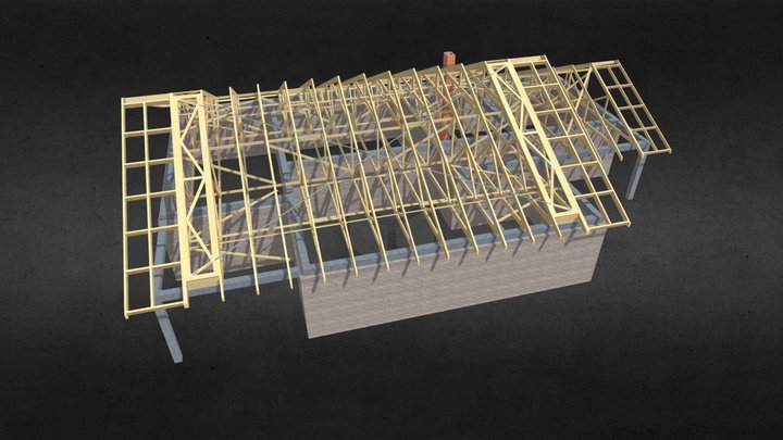 Wooden-construction 3D models - Sketchfab