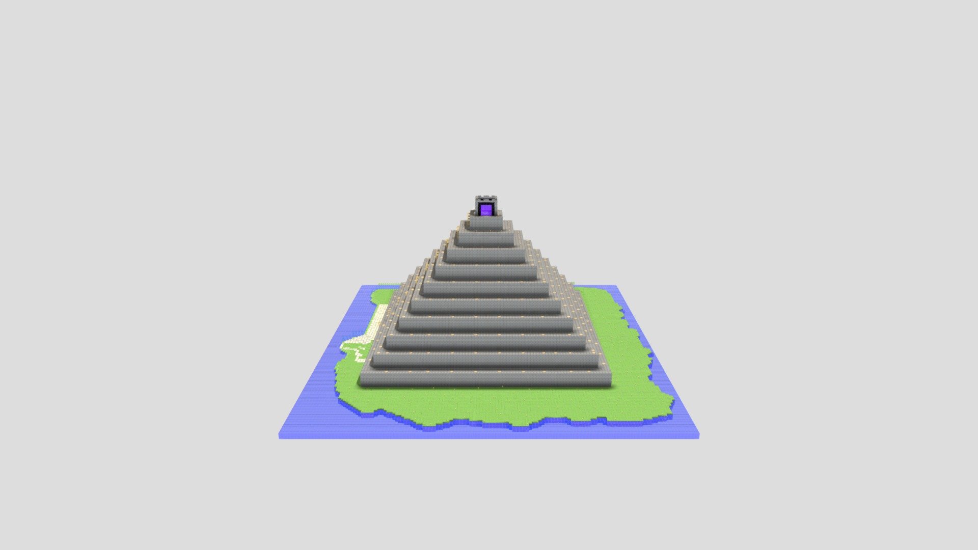 island server pyramid - Download Free 3D model by junerome [3d0b4b4 ...