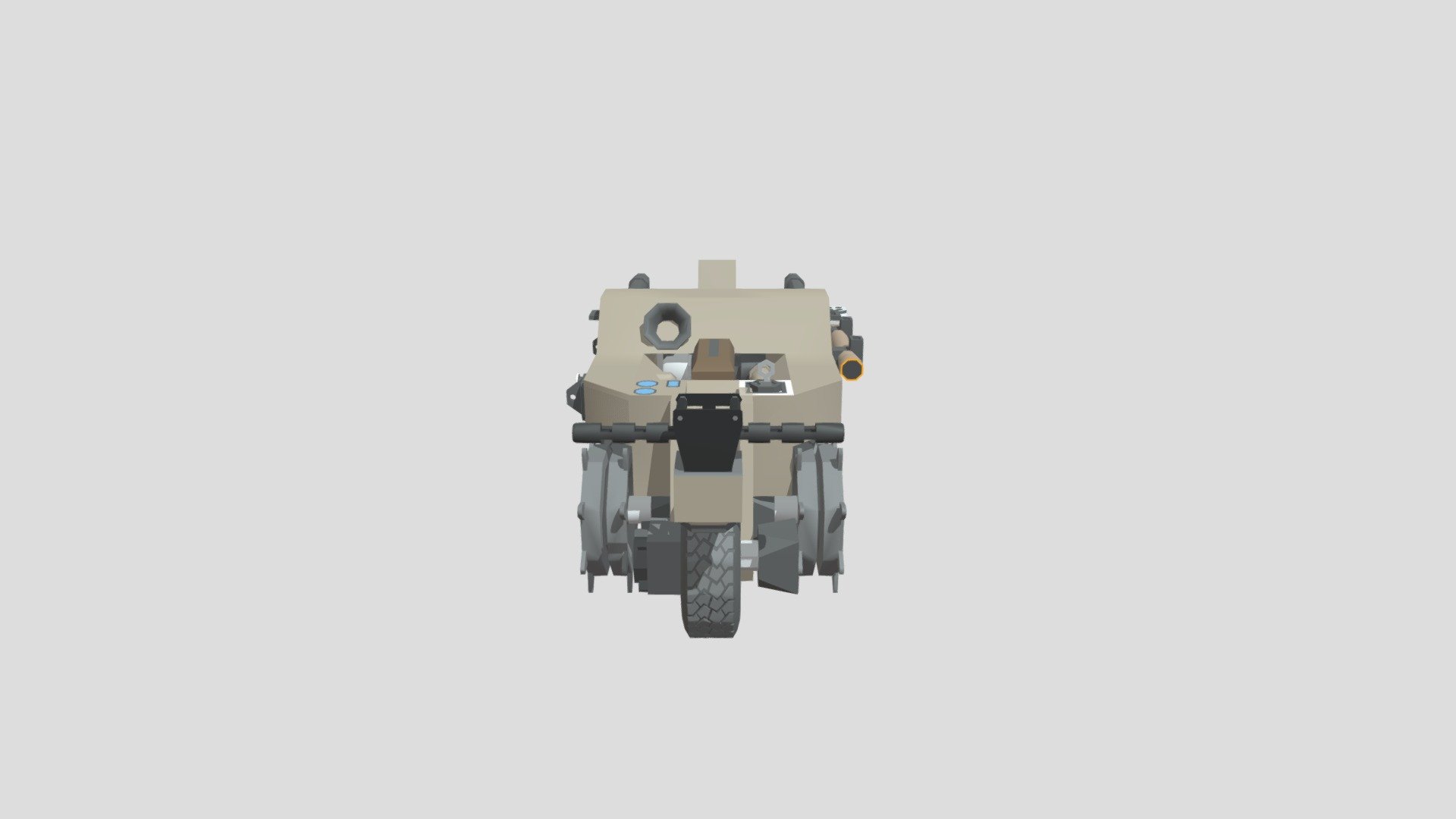 Halftrack Bike - Download Free 3D model by Buthull [3d0cfd0] - Sketchfab