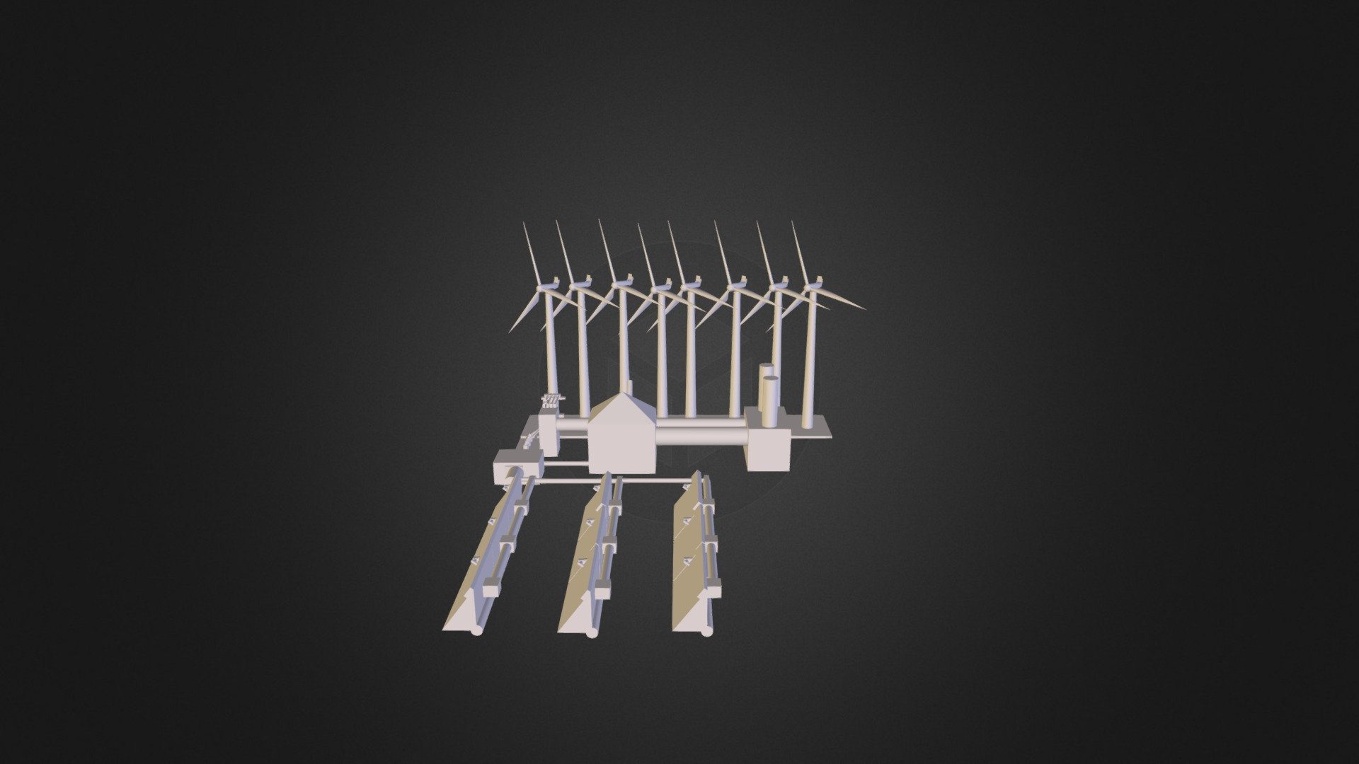 Solar plant 3D Model By Globalproje 3d0e4a7 Sketchfab solar-plant-3d-model-by-globalproje-3d0e4a7-sketchfab