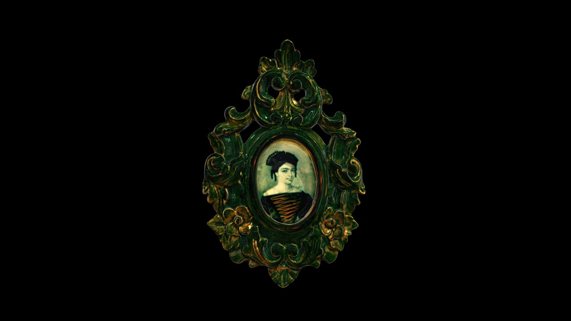 Retrato de Francisca Zubiaga de Gamarra - 3D model by Ministerio de ...