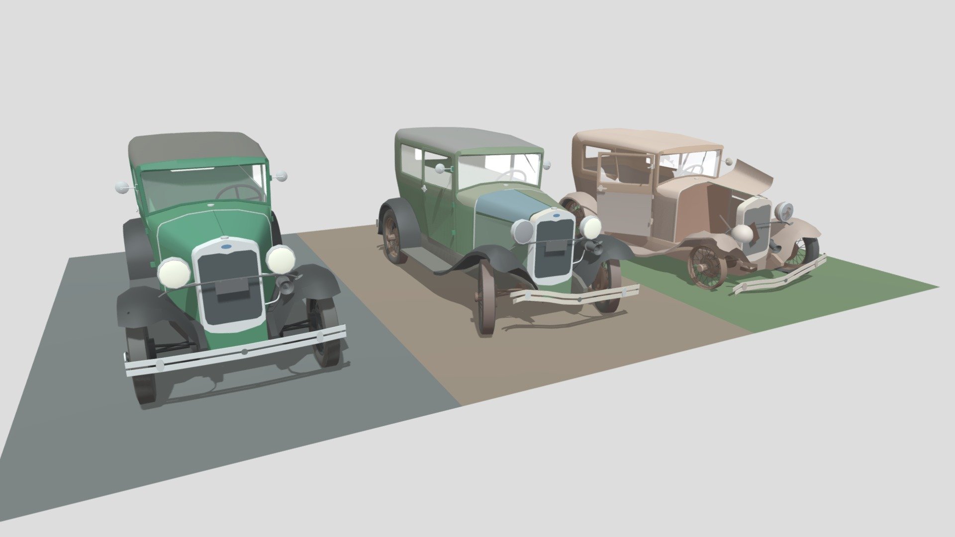ford model A - Download Free 3D model by John_Constantine [3d10bb2 ...