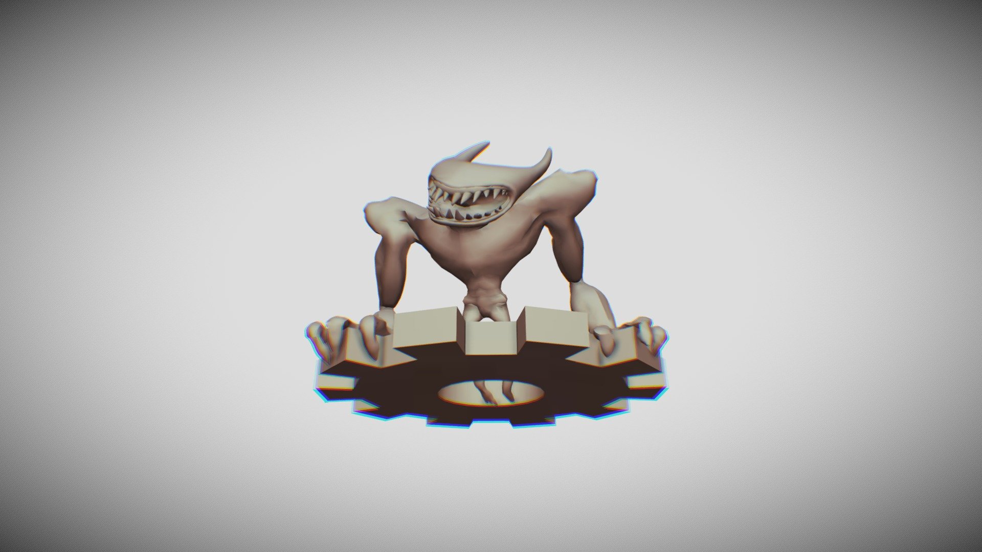 Beast Bendy - Download Free 3D model by BlueGlitchDesigns [3d1124a ...