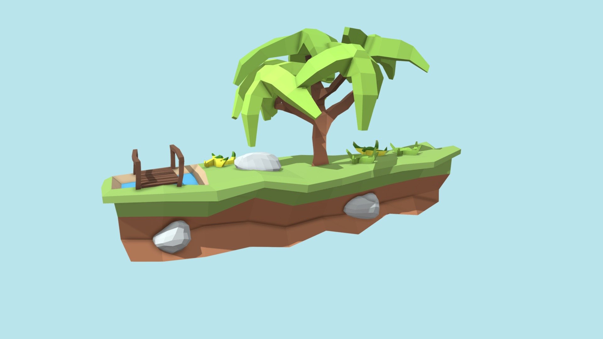 Episode 46 - Better Floating Island - Download Free 3D model by ...