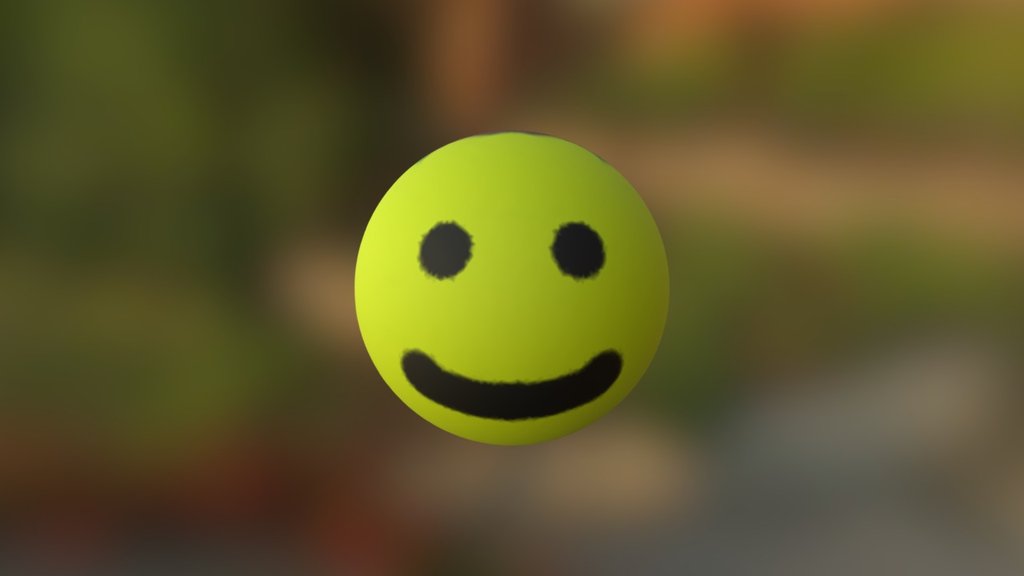 Smiley - 3D model by sculptfab [3d12bff] - Sketchfab