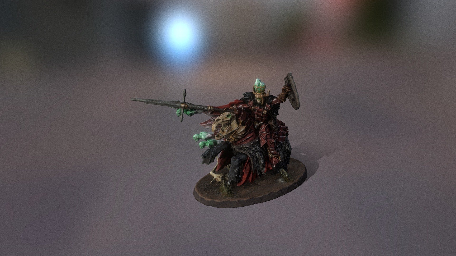 Wight King on Nightmare Steed - 3D model by mbertoli (@mbertoli93 ...