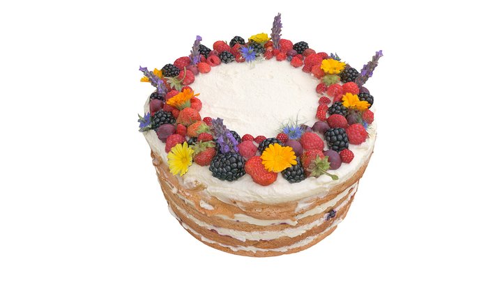 Cake 3D models - Sketchfab