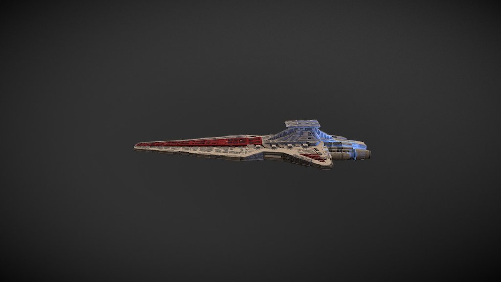 Star Destroyer - 3D model by daedricDM [3d194c4] - Sketchfab