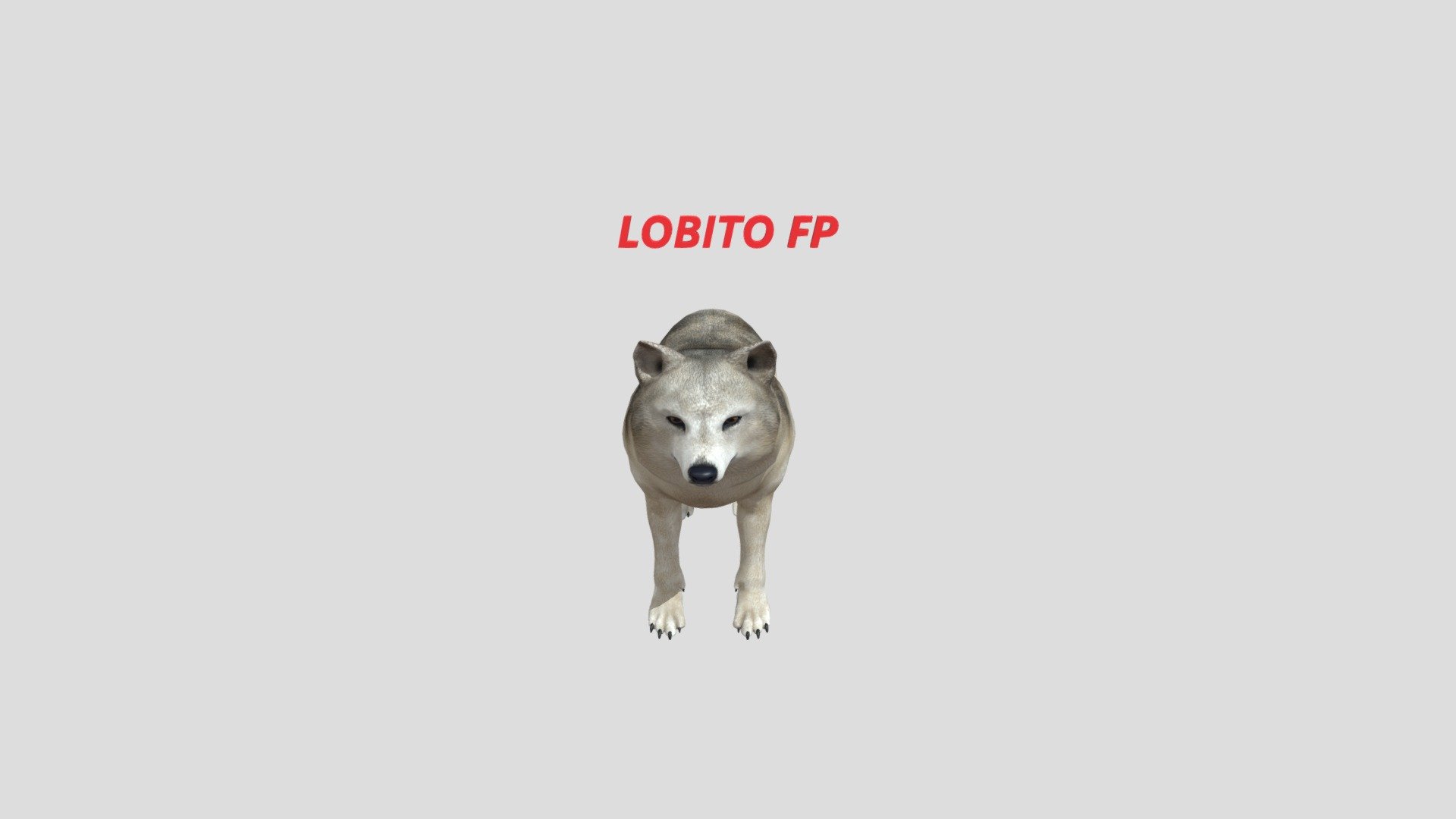 LOBO - Download Free 3D model by FreddyPotes [3d1a87e] - Sketchfab