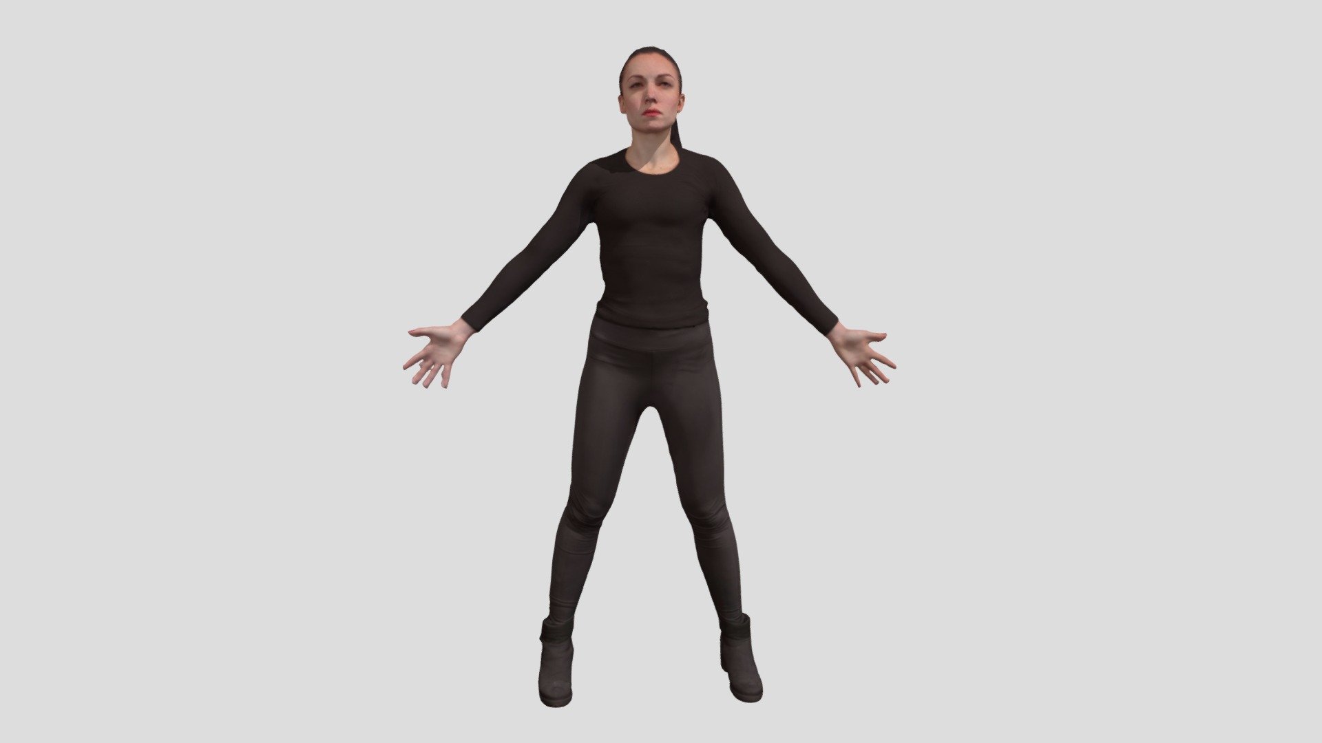 S "A" pose - Lenscloud Scanner Hi-Poly - Download Free 3D model by ...
