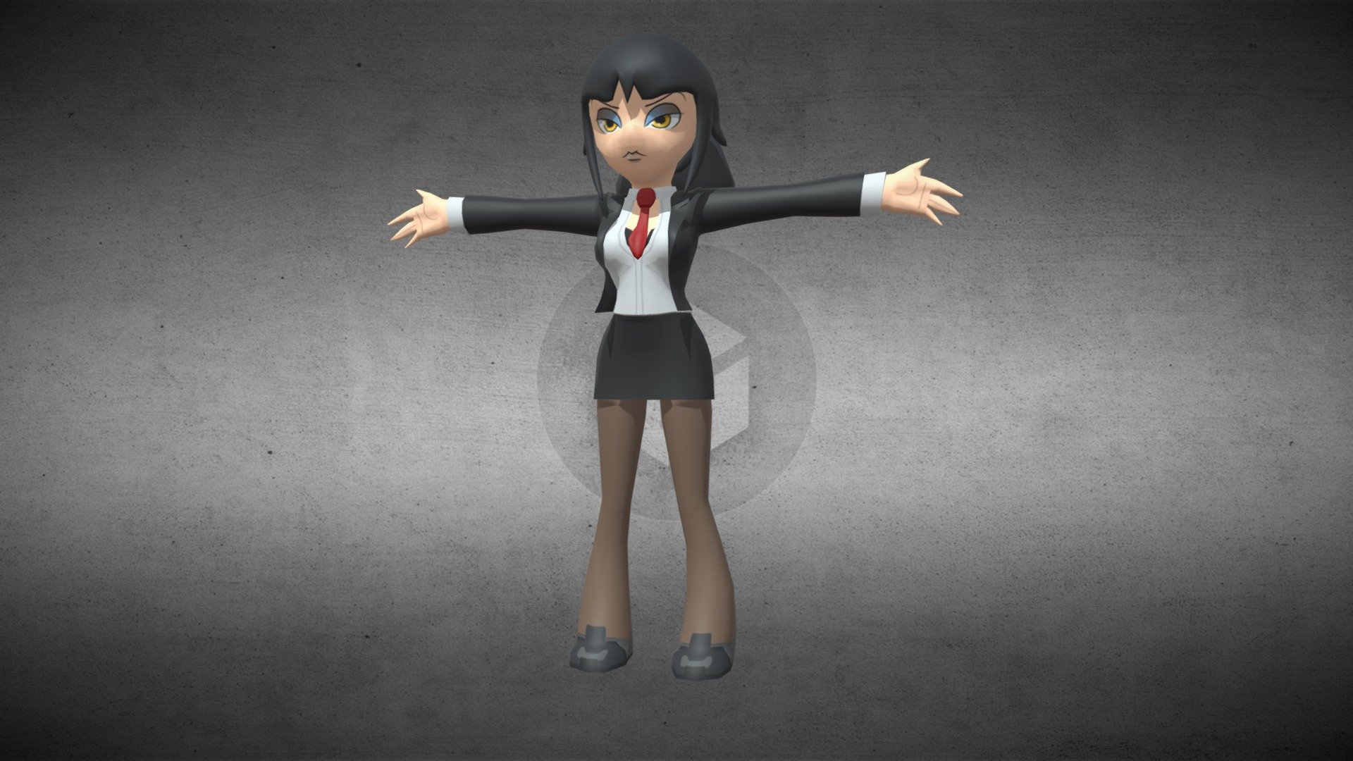 Character Study - Jen Officer - 3D model by jrGrandiZ [3d1bcc9] - Sketchfab