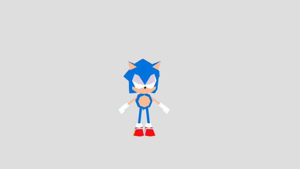 Sonic models - A 3D model collection by Fleetway super sonic (@tobias ...