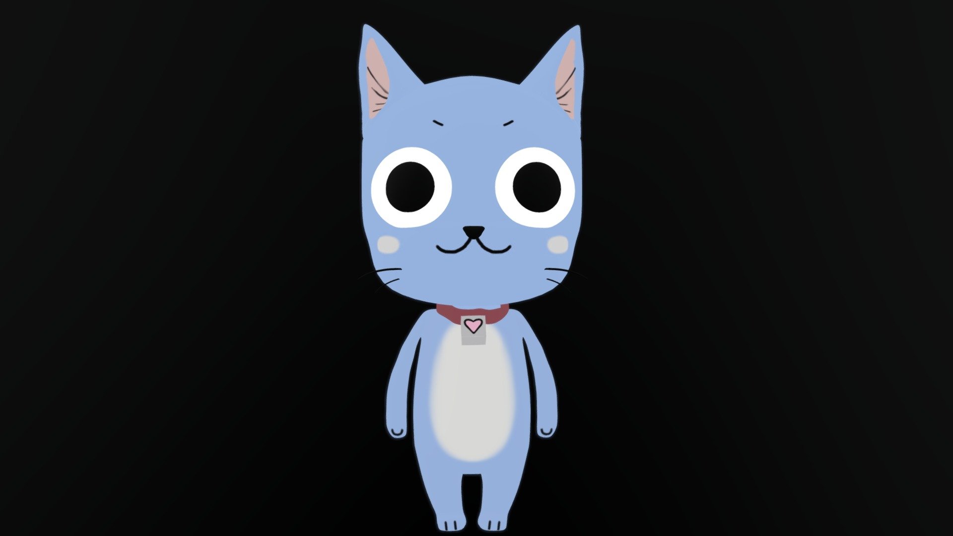 Happy (Edens Zero) - 3D model by ZIyad (@Zaytoonah) [3d1e401] - Sketchfab