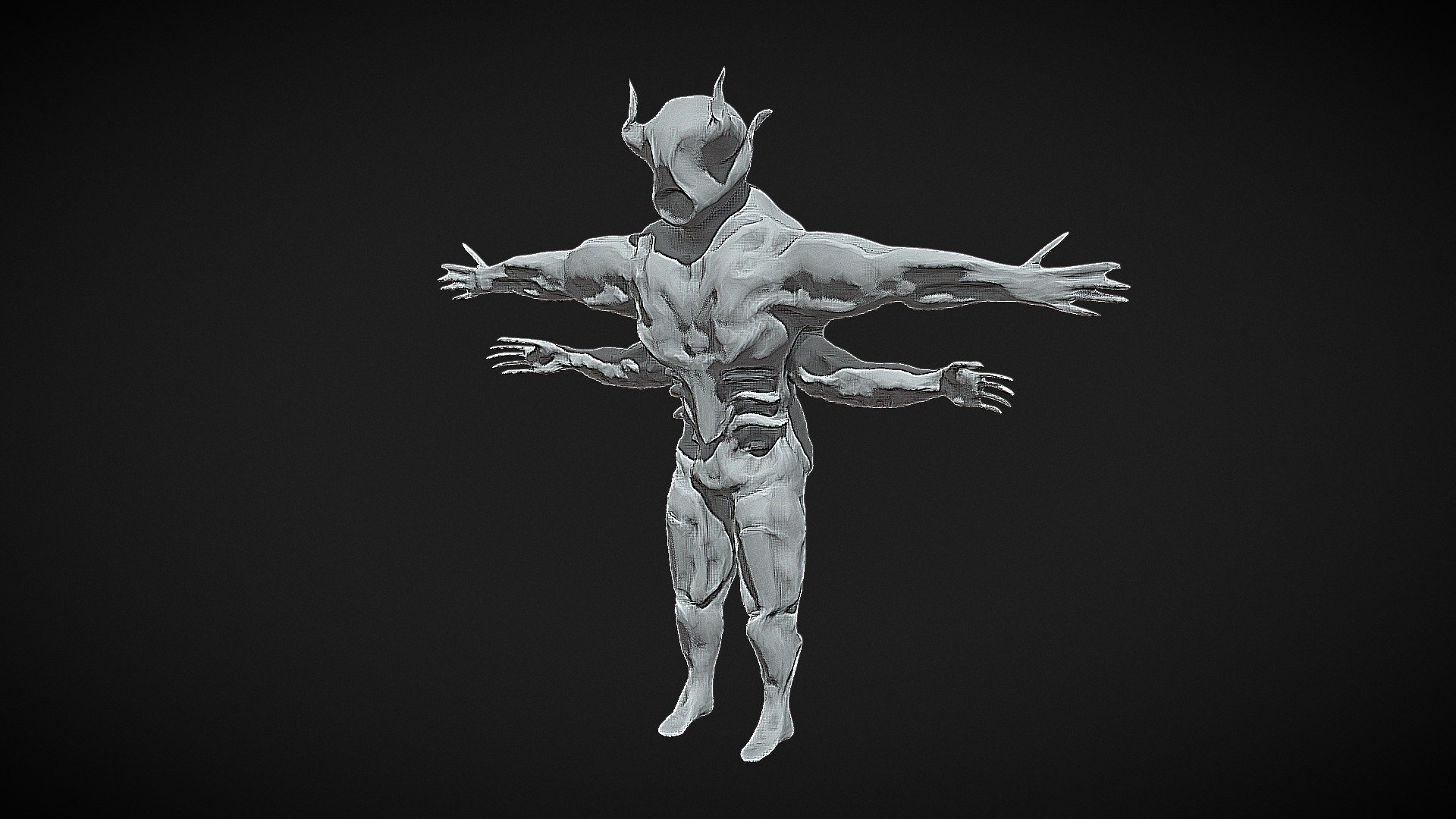 Demon Character - Download Free 3D model by Skowster (@skow367 ...