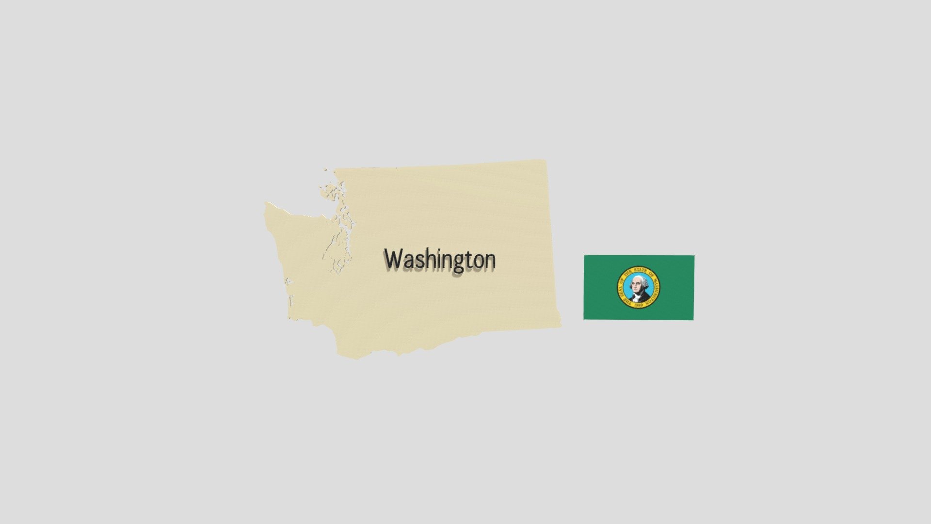 Washington - Download Free 3D model by Akinremi [3d21da3] - Sketchfab