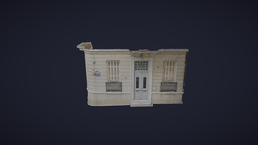 Corner Building Groundfloor (Athens, Greece) - 3D model by athanasiou ...