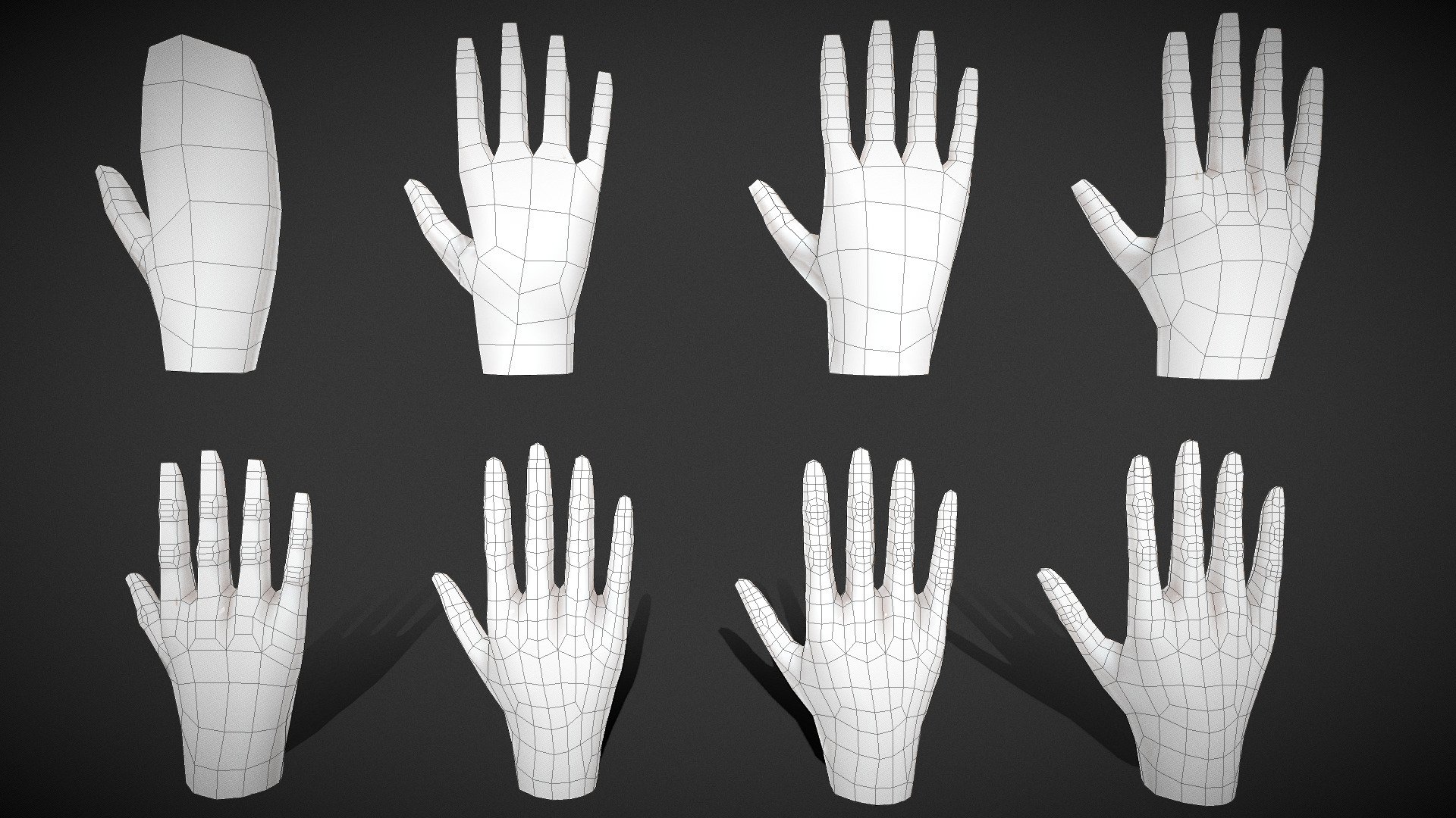 Hands Collection - 3D model by Razvan Savescu (@razvansavescu) [3d22d86 ...