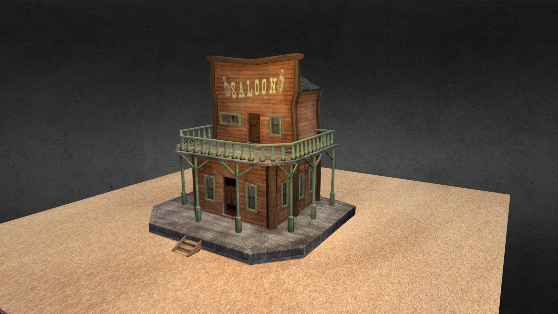 Western - 3D model by LisaBl [3d22dd9] - Sketchfab