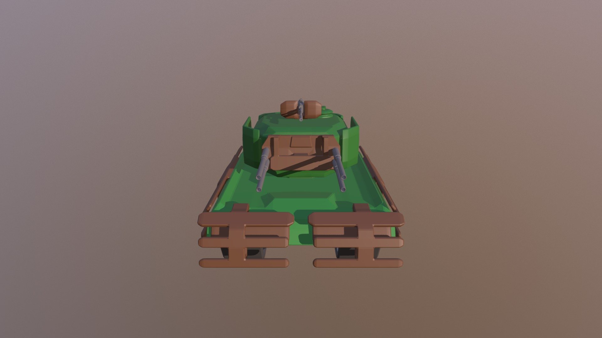 AA Tank (A.T.D.F) - 3D model by ATDFLeader [3d23137] - Sketchfab