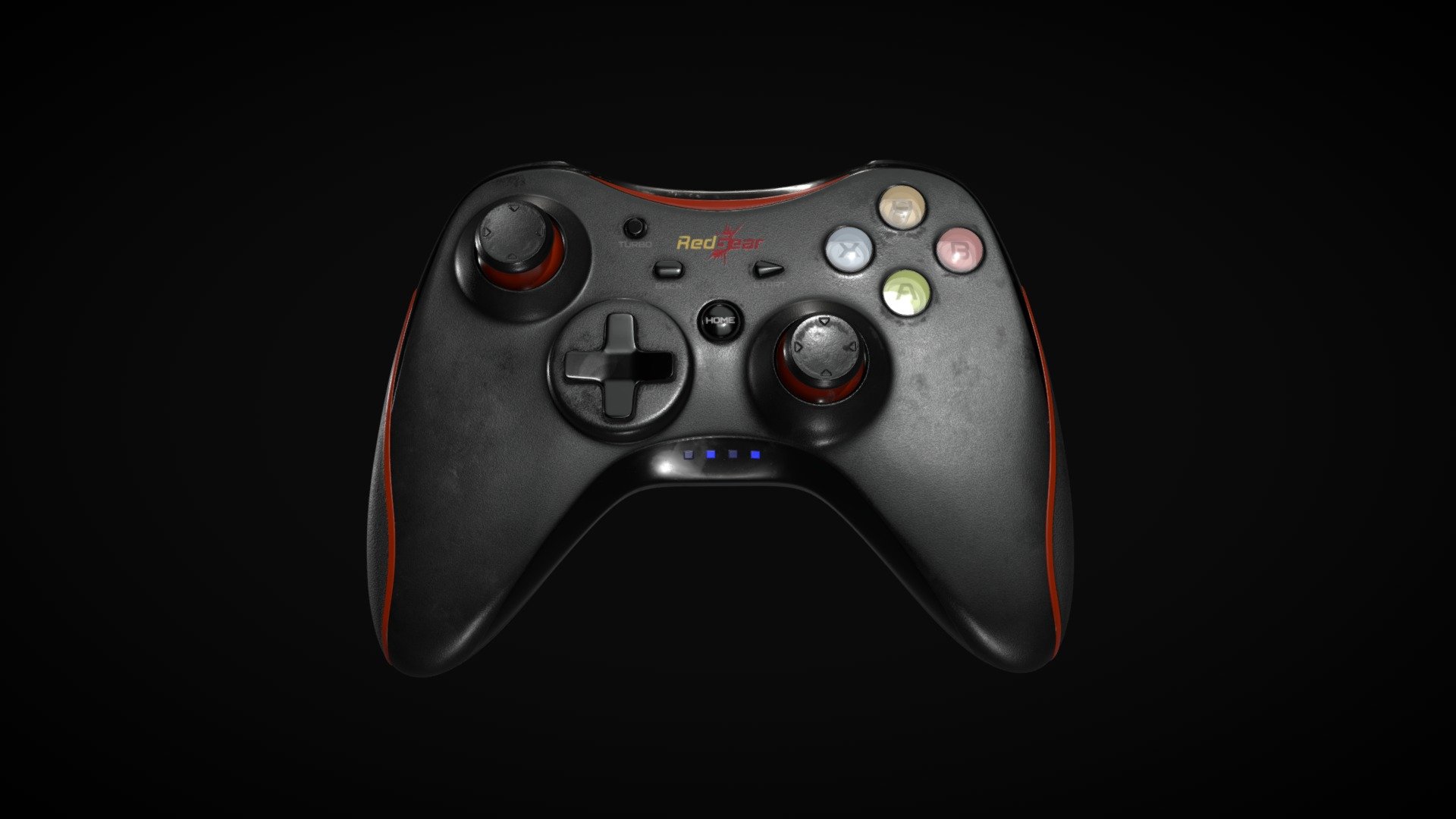 Redgear Controller - 3D model by lonewolf476 [3d23a65] - Sketchfab
