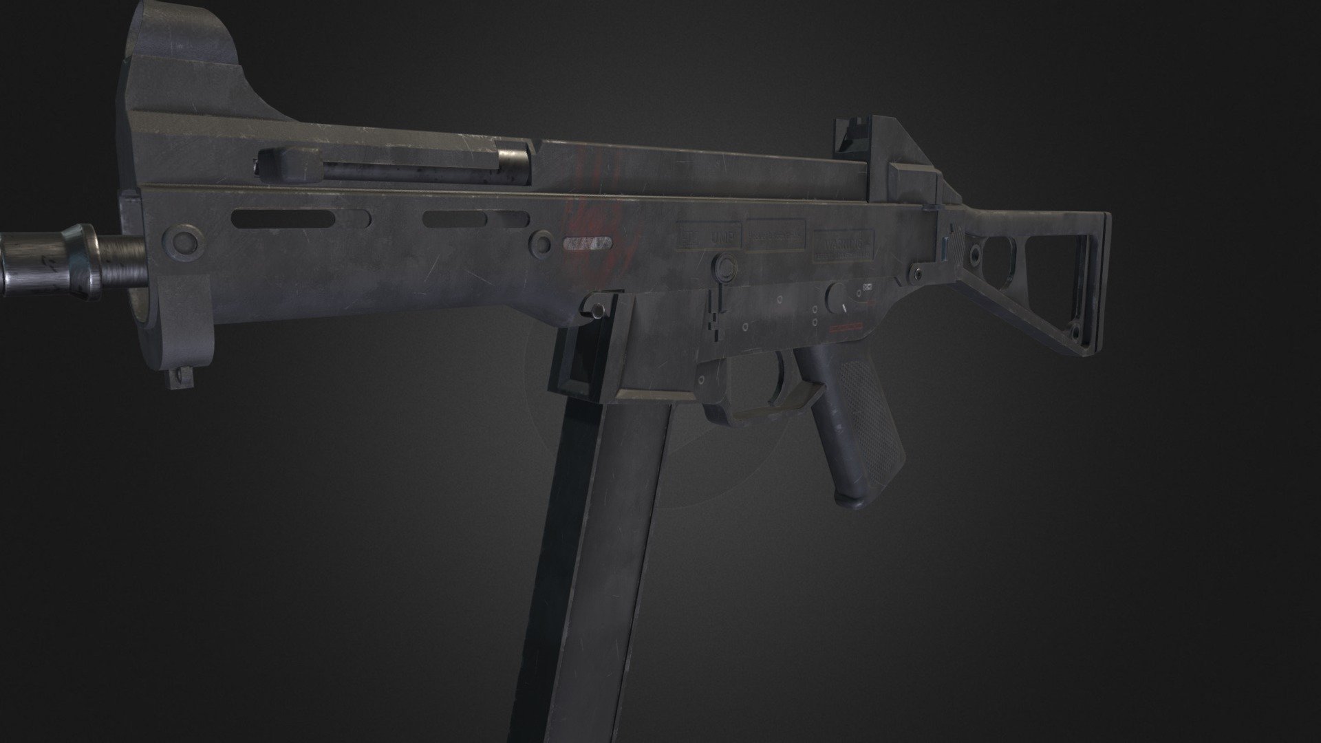 HK UMP-45 - Download Free 3D model by Ecler [3d24cb9] - Sketchfab