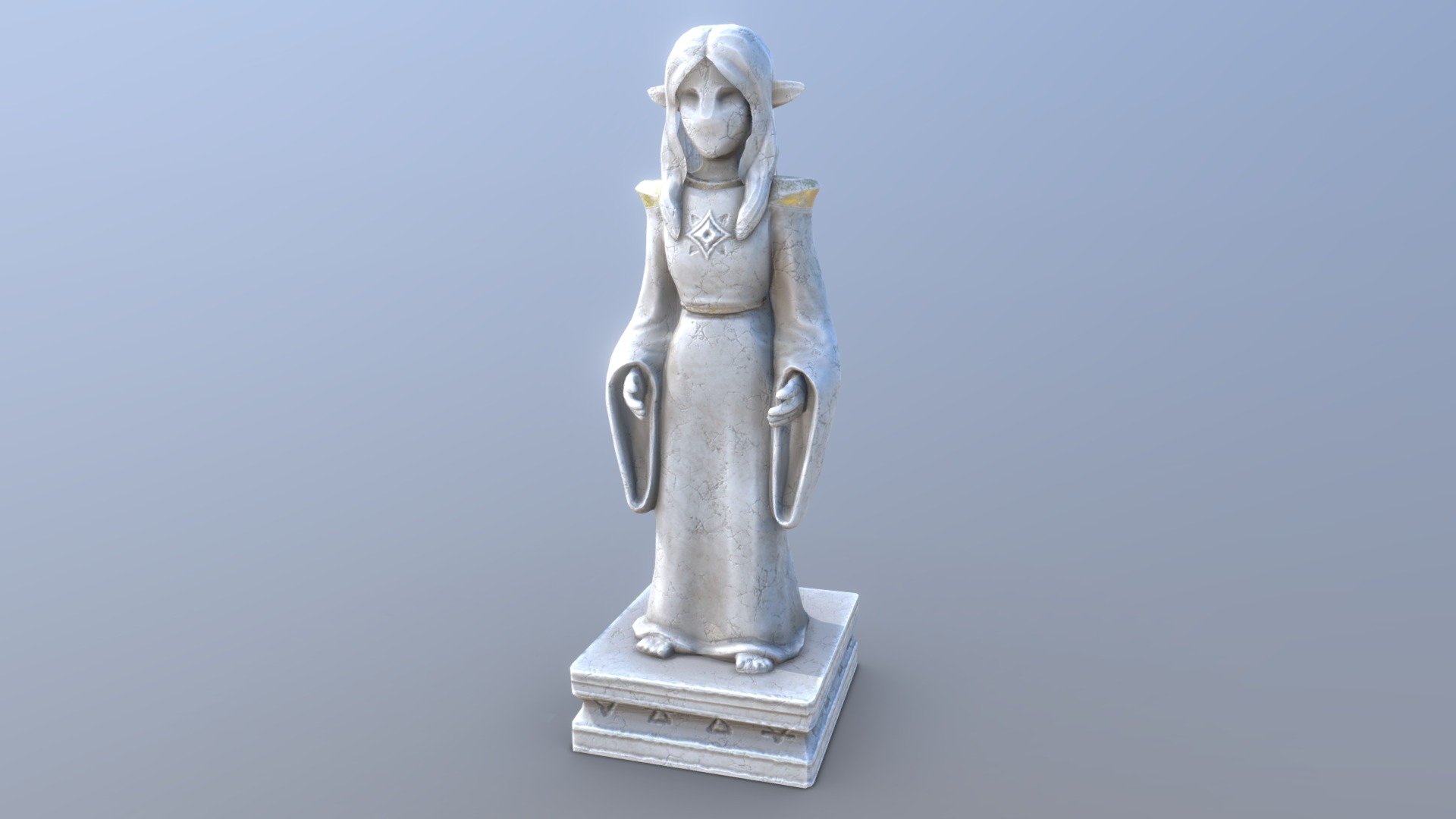 Sol Sanctum Statue (Golden Sun) - 3D model by an Arzour (@an_arzour ...