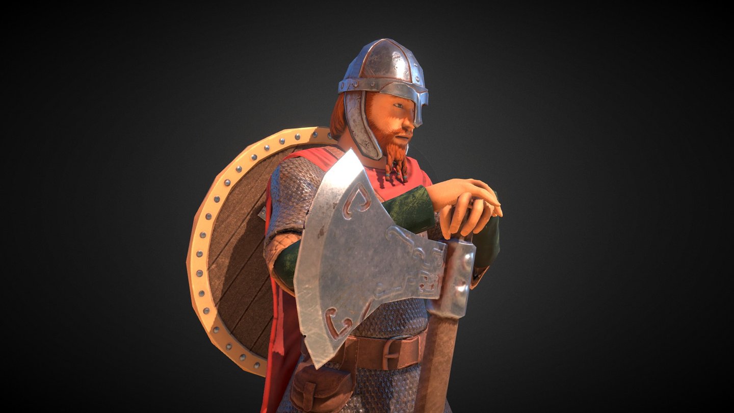 Viking - 3D model by EduardCortesRomero [3d255dc] - Sketchfab